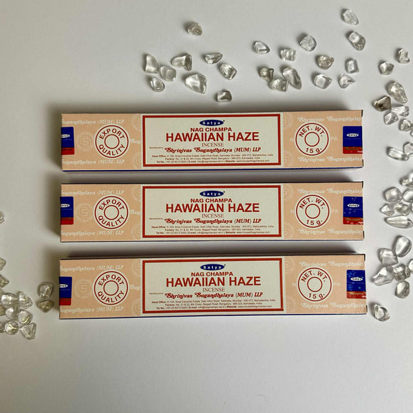Incense Satya - Hawaiian Haze – Crystal Clarity